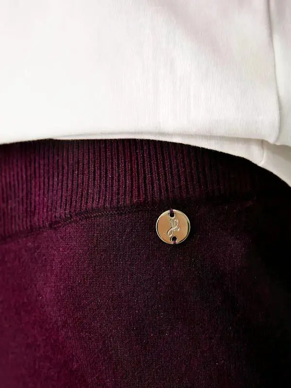 Joseph Ribkoff Drawstring Fine-knit Straight Trousers