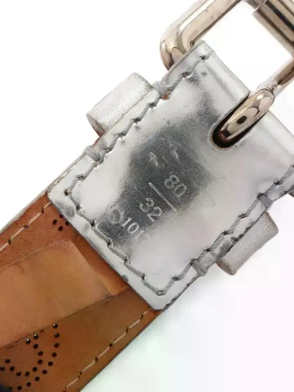 LOUIS VUITTON 2007 Nomad Mahina Perforated Belt