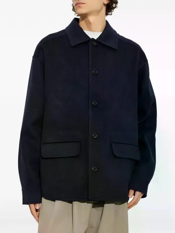 Marni Button-up Flap-pocket Coat
