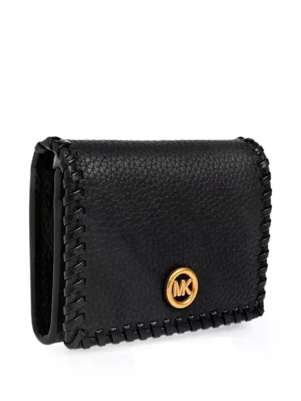 Michael Kors Whipstitch Logo-plaque Card Holder
