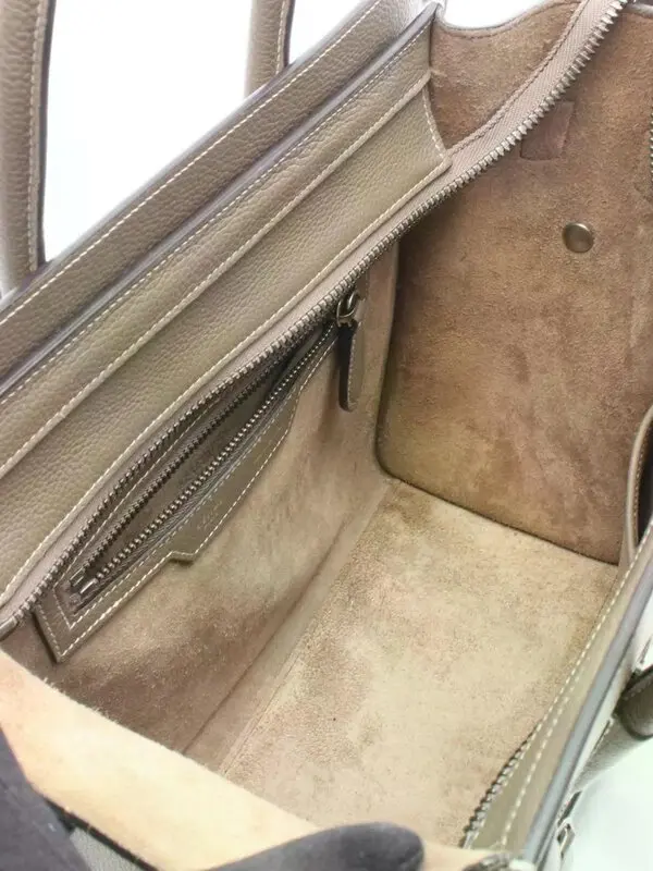 Celine 2000s Micro Luggage Tote Bag