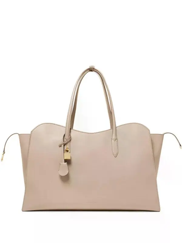 Stella McCartney Padlock-detail Curved-edge Tote Bag