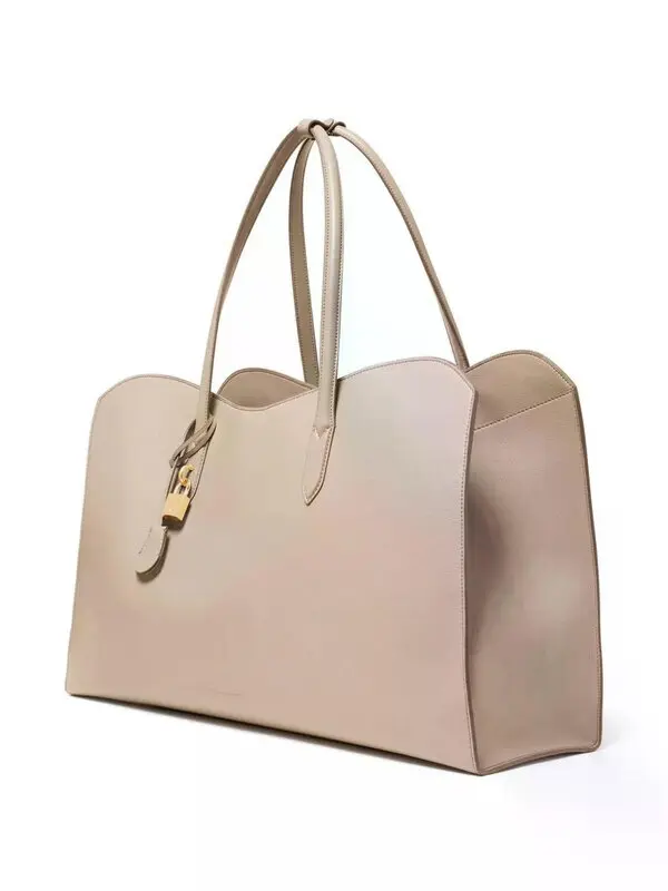 Stella McCartney Padlock-detail Curved-edge Tote Bag