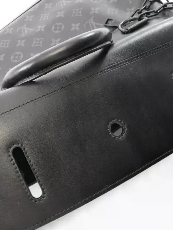 LOUIS VUITTON 2021 Pm Steamer Monogram Eclipse Tote Bag