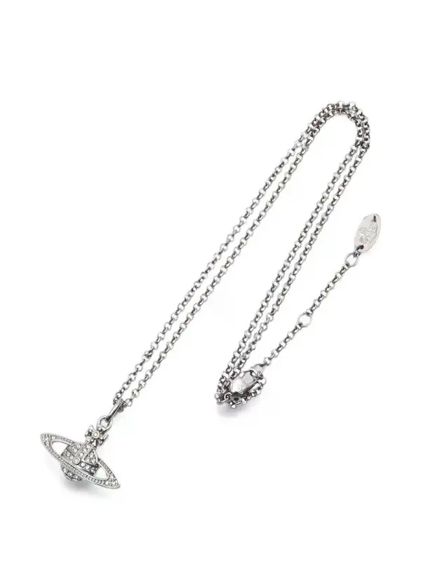 VIVIENNE WESTWOOD Tone Orb Pendant Necklace - Silver