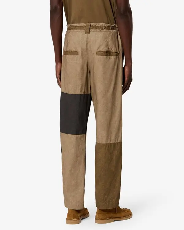 Isabel Marant Étoile Cotton Patchwork Trousers