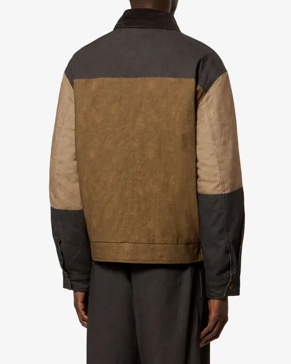 Isabel Marant Étoile Tores Cotton Patchwork Jacket