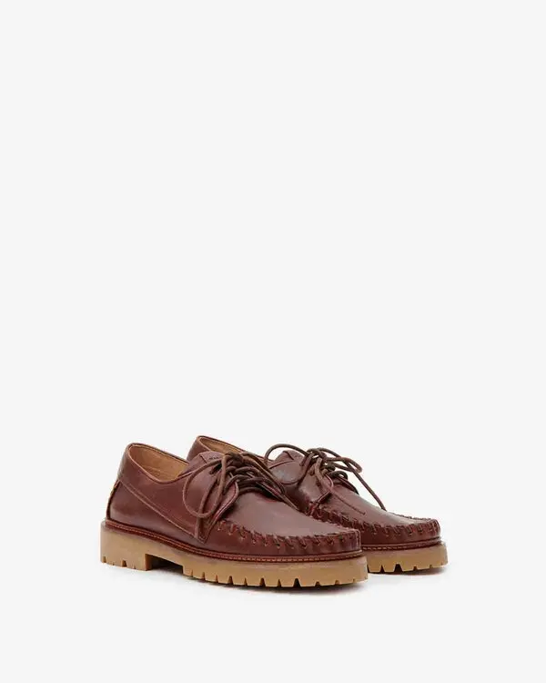 Isabel Marant Étoile Byren Smooth Cowhide Leather Moccasins