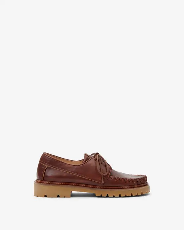 Isabel Marant Étoile Byren Smooth Cowhide Leather Moccasins