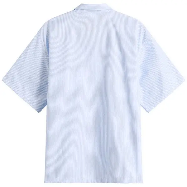 END. Fast Shirt With Camp Collar And Embroidered Detail