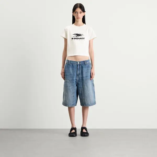 END. Whippet Baby T-shirt - Ecru
