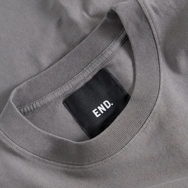 END. Whippet T-shirt - Grey
