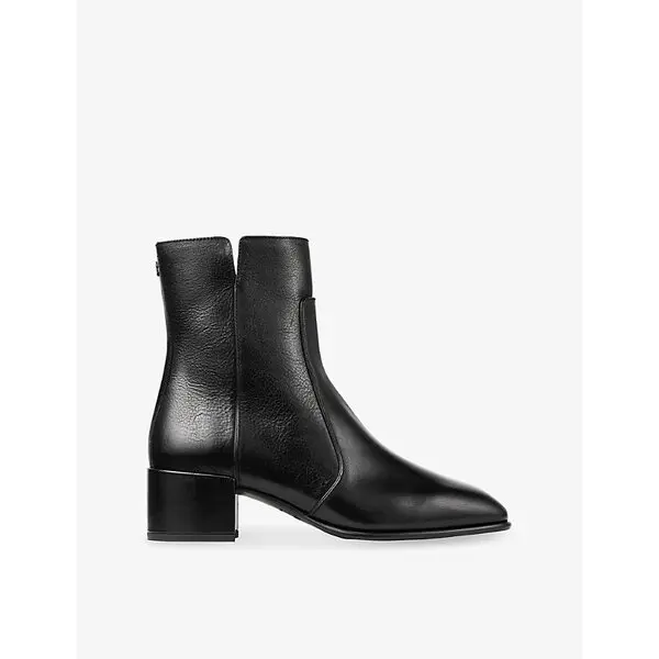 JIMMY CHOO Eliot Vintage Leather Ankle Boots
