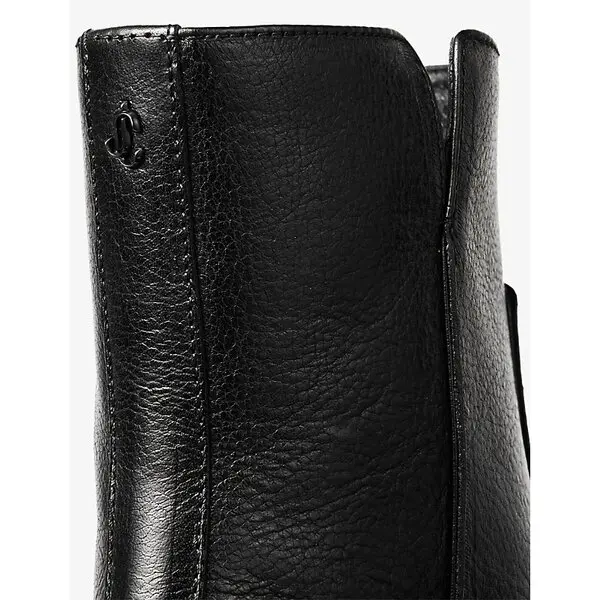 JIMMY CHOO Eliot Vintage Leather Ankle Boots