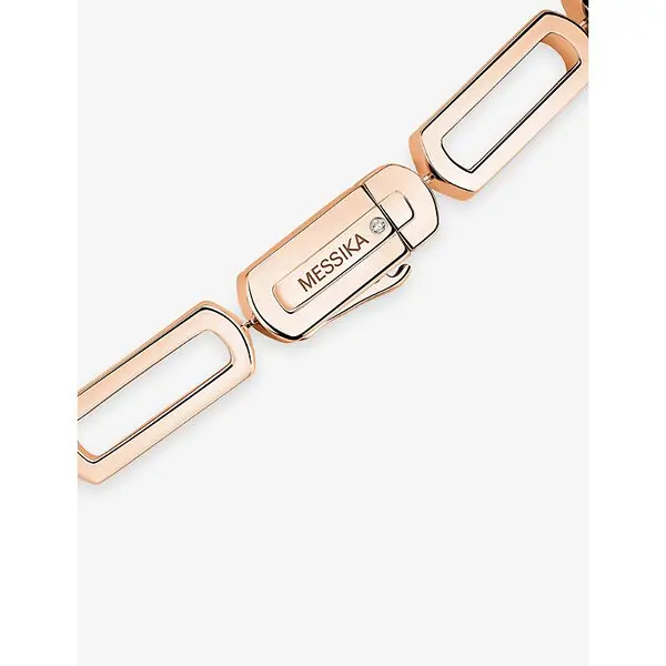 Messika 18ct Rose Gold And Diamond Necklace