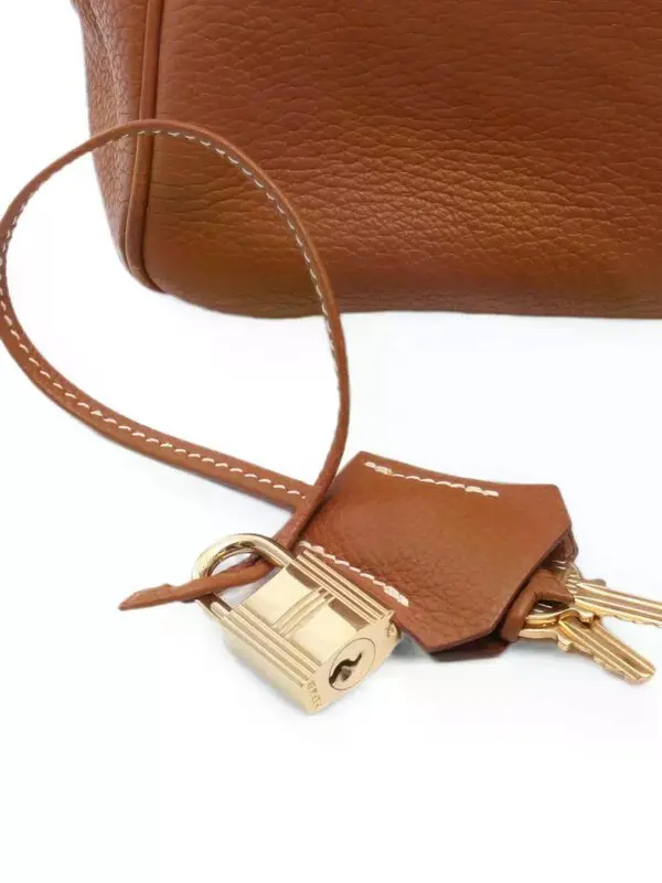 Hermès 2002 35 Birkin Clemence Leather Tote Bag