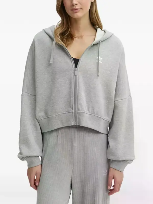 Adidas Zip Hooded Sweatshirt