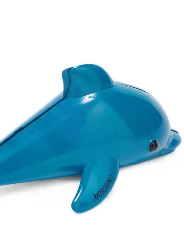 Moschino Dolphin-shape Shoulder Bag