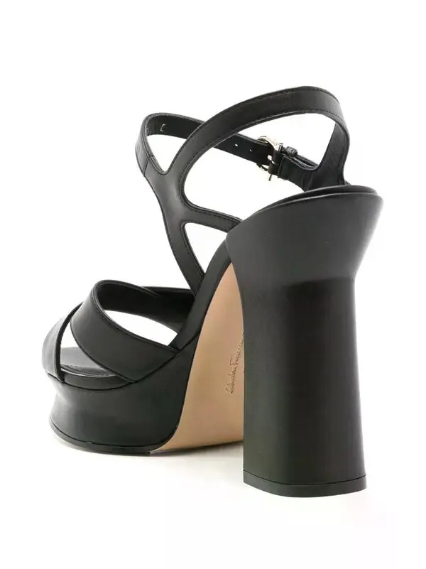 FERRAGAMO Crossover-strap High-heel Sandals