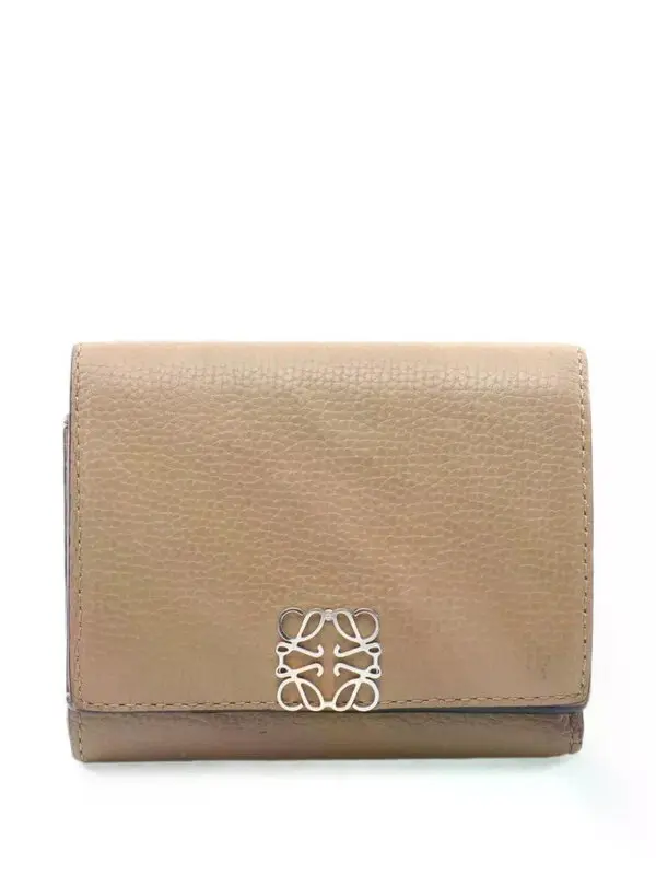 Loewe 2000s Anagram Trifold Wallet