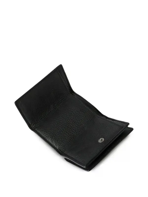 Brunello Cucinelli Grained Calfskin Tri-fold Wallet