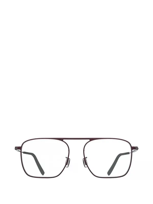 BLACKFIN Palisades Rectangle-frame Eyeglasses - Red