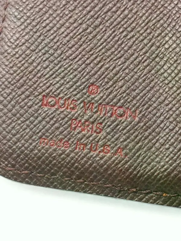 LOUIS VUITTON 2004 Damier Ebene Wallet