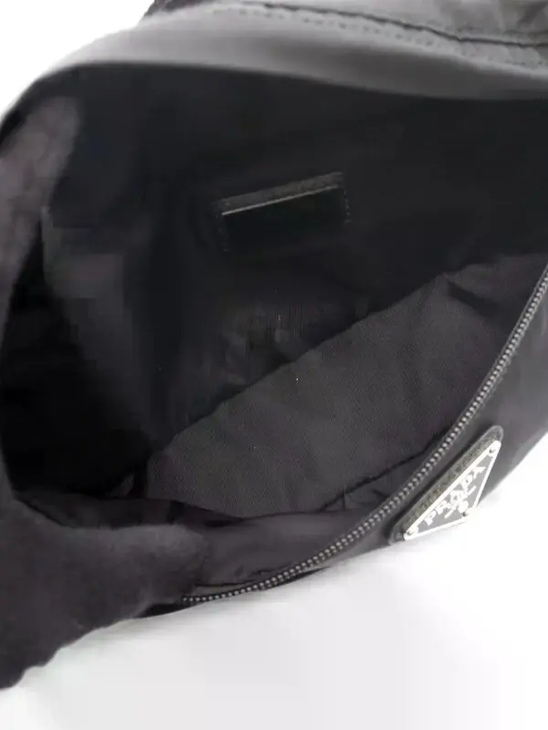 Prada 2010s Re-nylon Triangle-logo Belt Bag