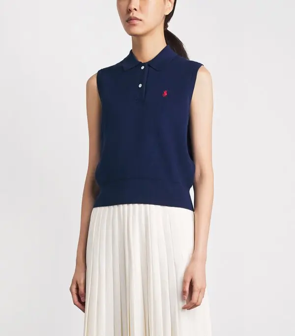 Polo Ralph Lauren Sleeveless Polo Sweater