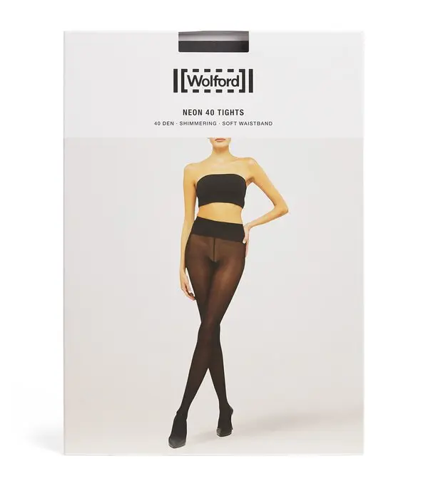 Wolford Neon 40 Denier Tights - Brown