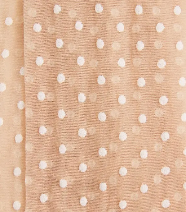 Wolford Dotted Garter Belt 20 Denier Tights