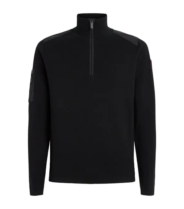 Canada Goose Wool Stormont Quarter-zip Sweater