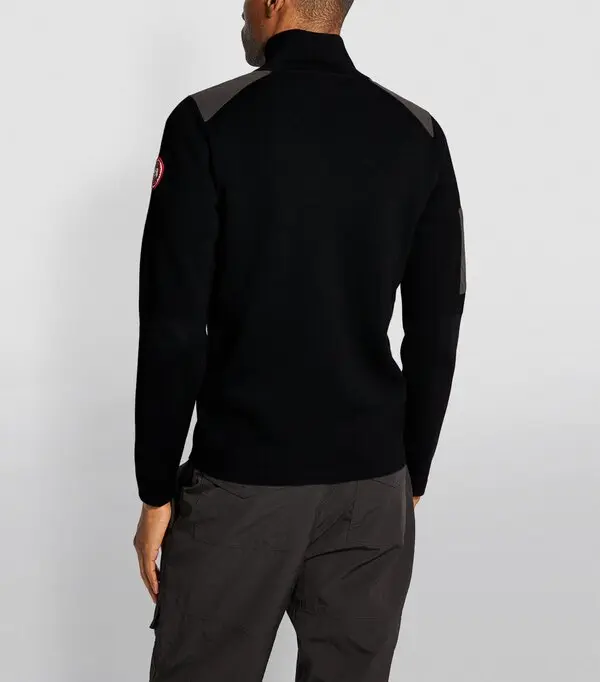 Canada Goose Wool Stormont Quarter-zip Sweater