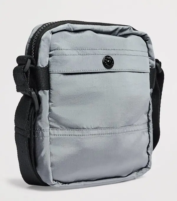 Stone Island Coated Nylon Logo Cross-body Bag