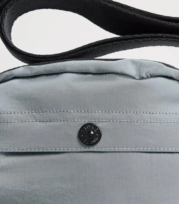 Stone Island Coated Nylon Logo Cross-body Bag