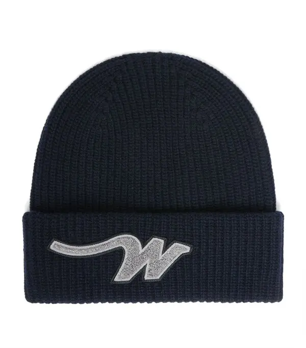 Max Mara Virgin Wool Initial Beanie