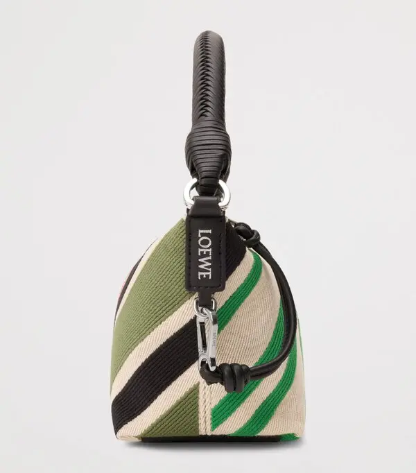 Loewe Embroidered Cala Top-handle Bag