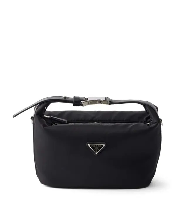 Prada Mini Re-nylon Cherie Top-handle Bag