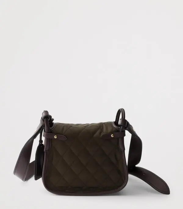 Prada Re-nylon And Leather Corsaire Shoulder Bag