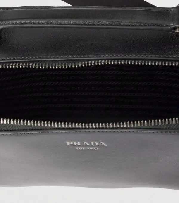 Prada Leather Brique Cross-body Bag