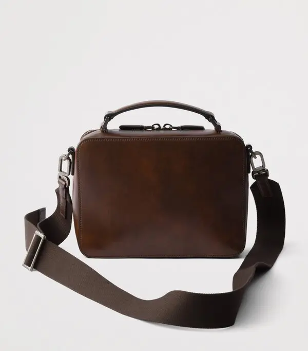 Prada Leather Brique Cross-body Bag