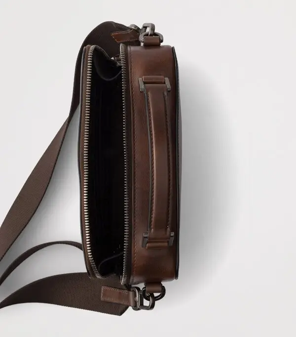 Prada Leather Brique Cross-body Bag