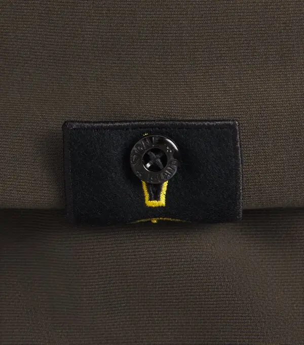 Stone Island Cotton Compass Patch Hoodie