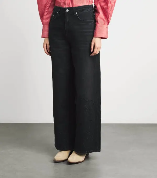 GANNI Lari Wide-leg Jeans