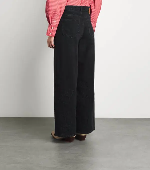 GANNI Lari Wide-leg Jeans