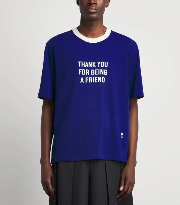 AMI Paris Thank You T-shirt