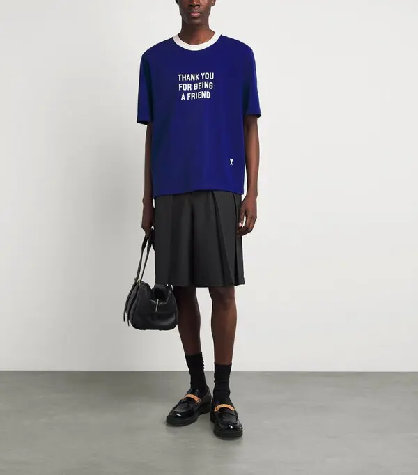 AMI Paris Thank You T-shirt