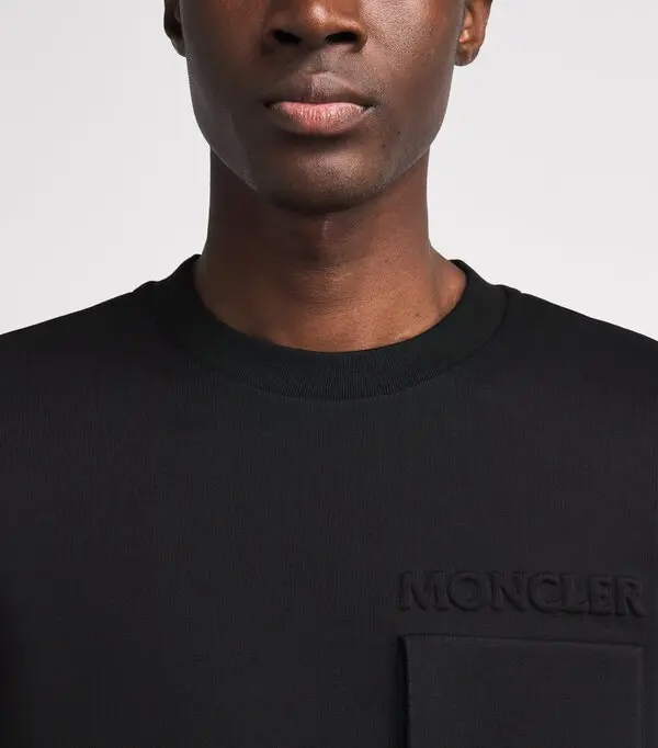Moncler Cotton Raised-logo Sweatshirt