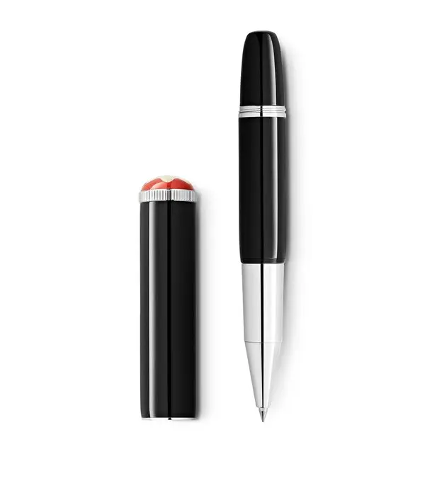 Montblanc Heritage Rouge Et Noir Baby Rollerball Pen - Black
