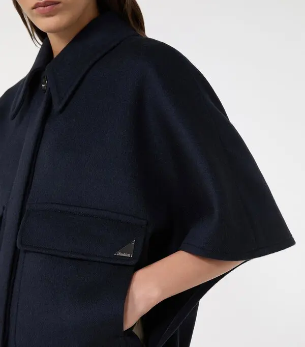 Max Mara Cashmere Cape Jacket